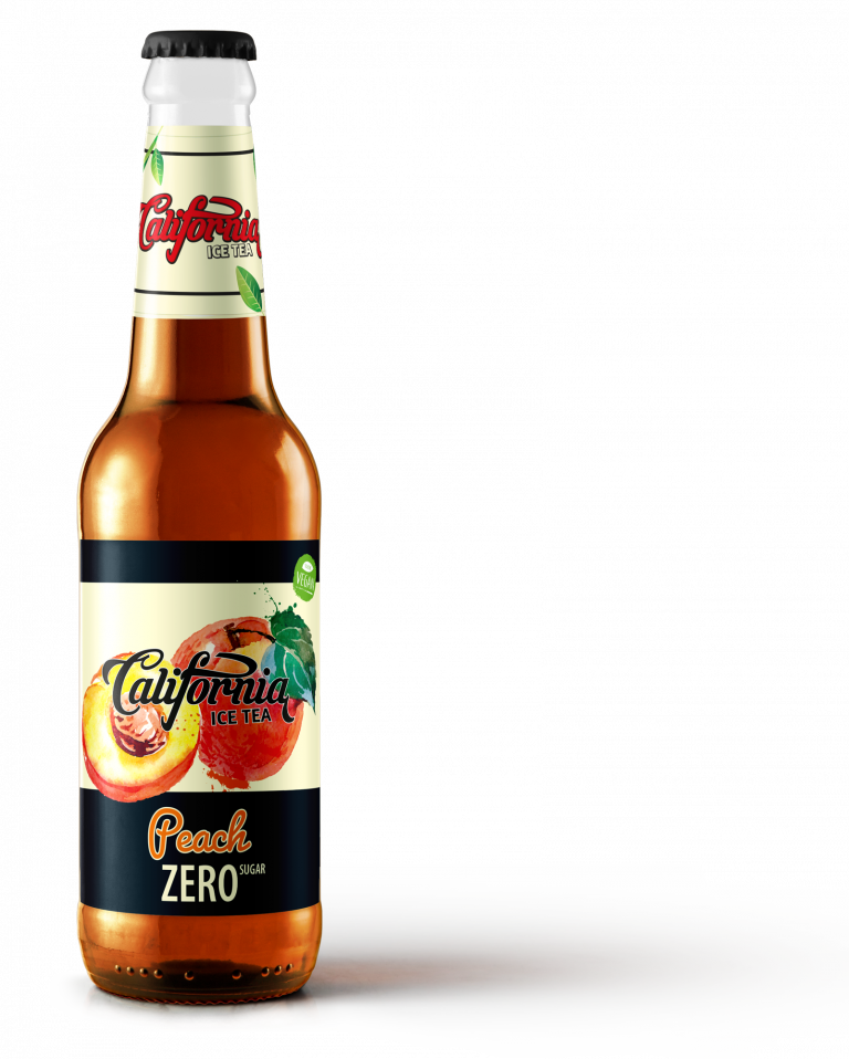 California Ice Tea Pfirsich Zero 24 x 0,33L – Drink Store Köln